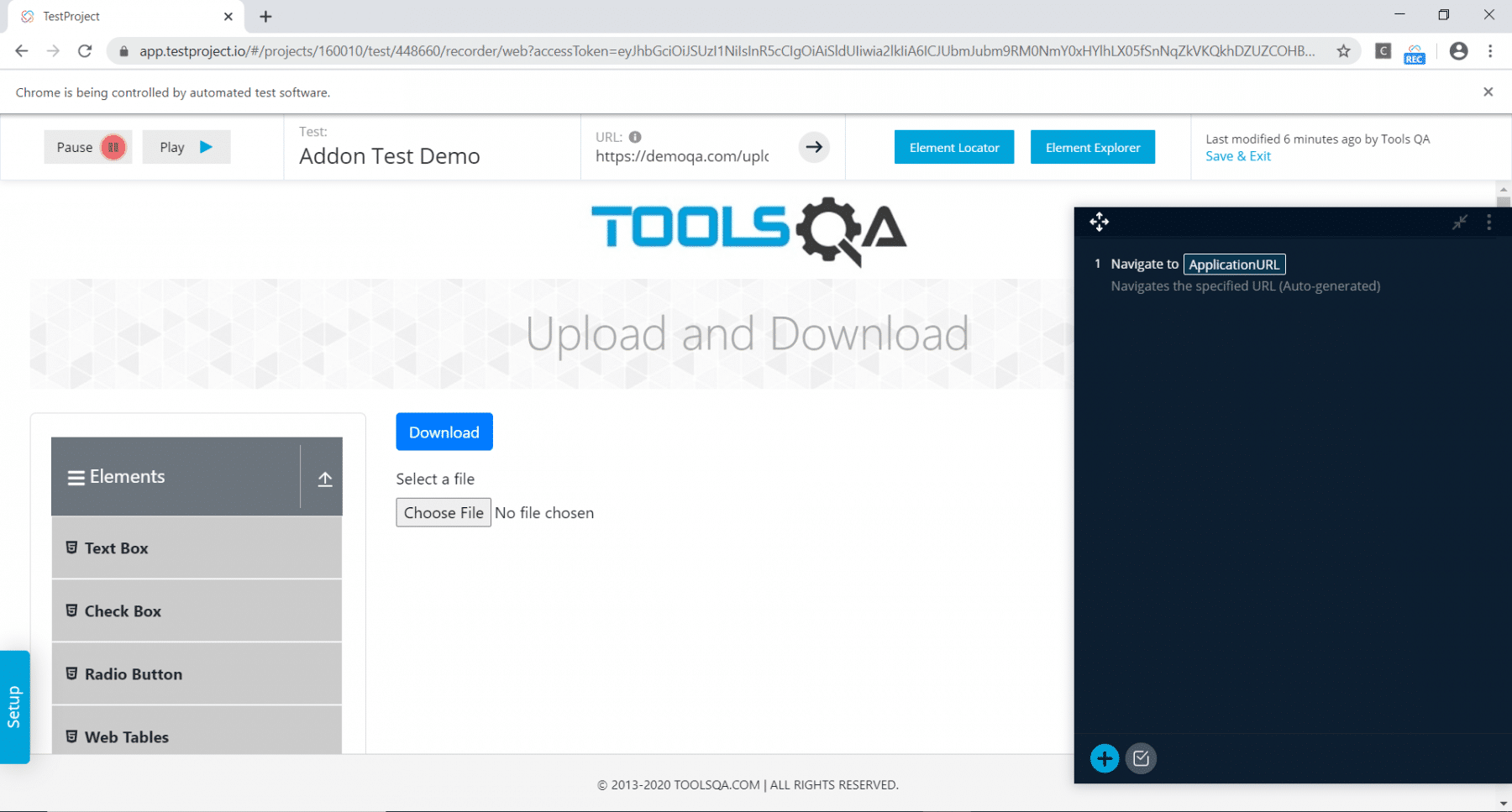 How To Add And Use Testproject Addons In The Automation Project